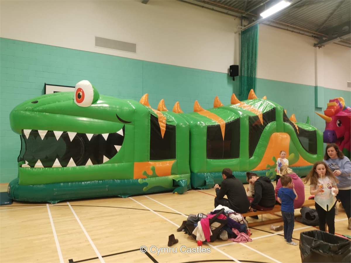 Lizard Inflatable Obstacle Course
